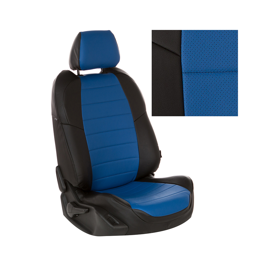 Чехлы на сиденья Skoda Octavia A-5 Elegance (40/60) Hb/Wag с 07г. G BK ...