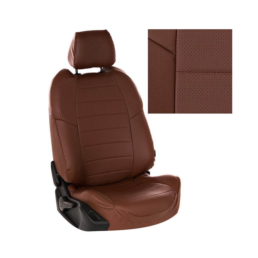 Чехлы на сиденья BMW 1 (Е87) Hb 5-ти дв. с 04-11г. G D.BR/D.BR / bm-1s ...