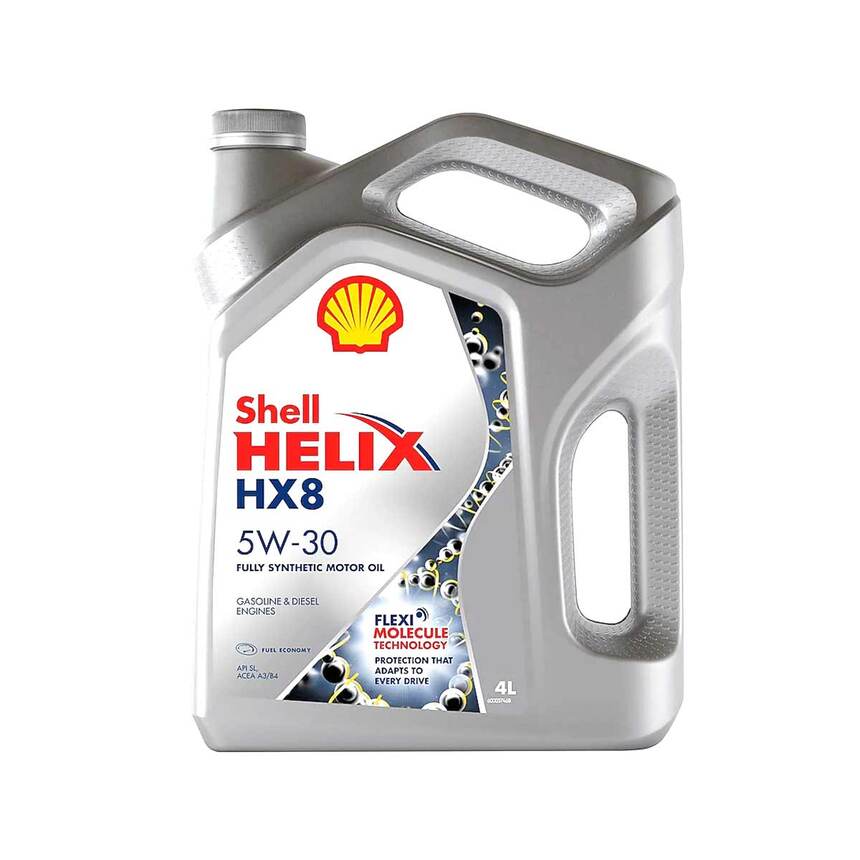 Масло моторное синтетическое Shell Helix HX8 Synthetic 5W-30 (4л) 550046364